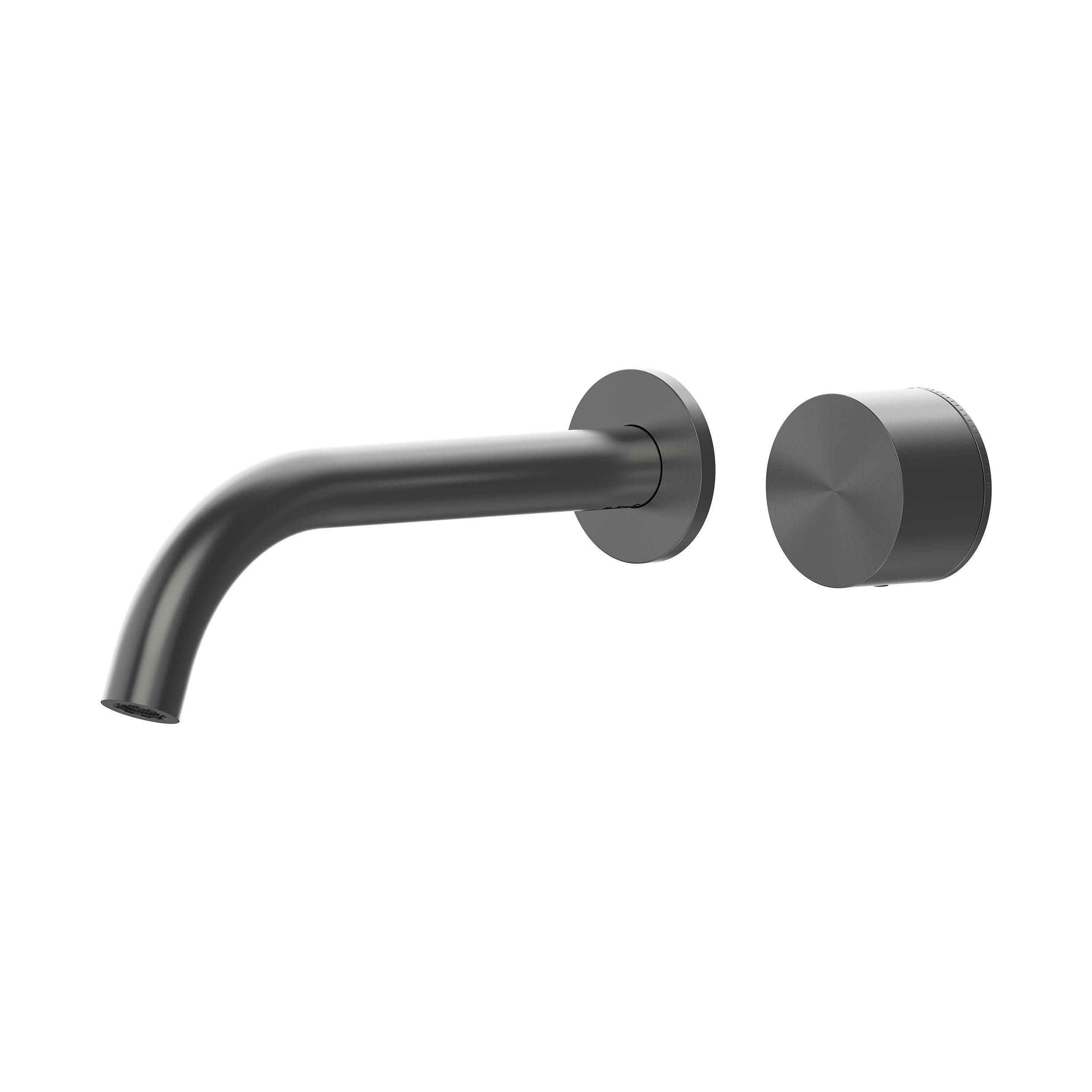 Cahya Wall Basin/Bath Progressive Mixer Set 220 Curved Spout Trim Kit Lead Free|Lucent