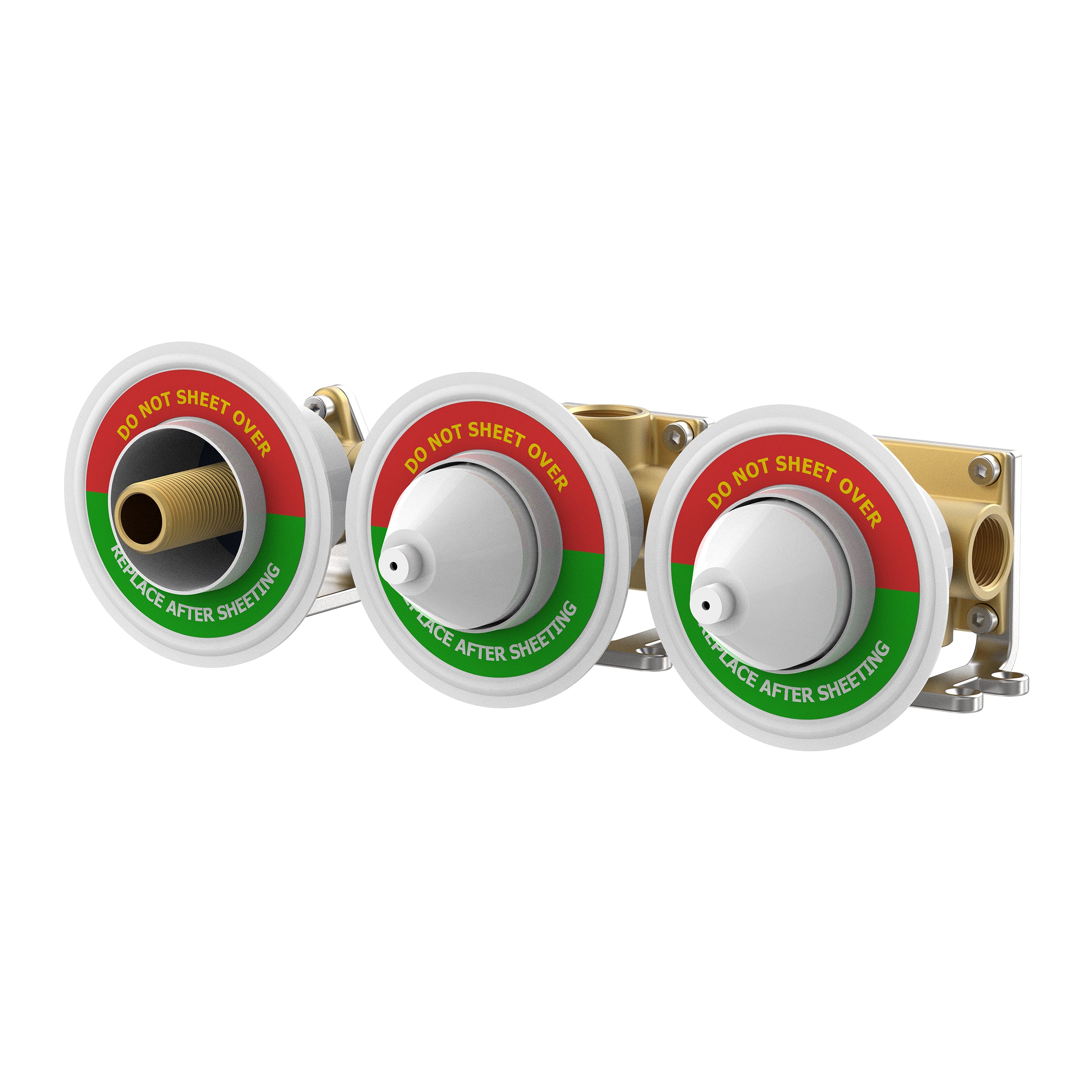 Lucent Style Switch In-Wall Diverter & Shower Progressive Body Lead ...